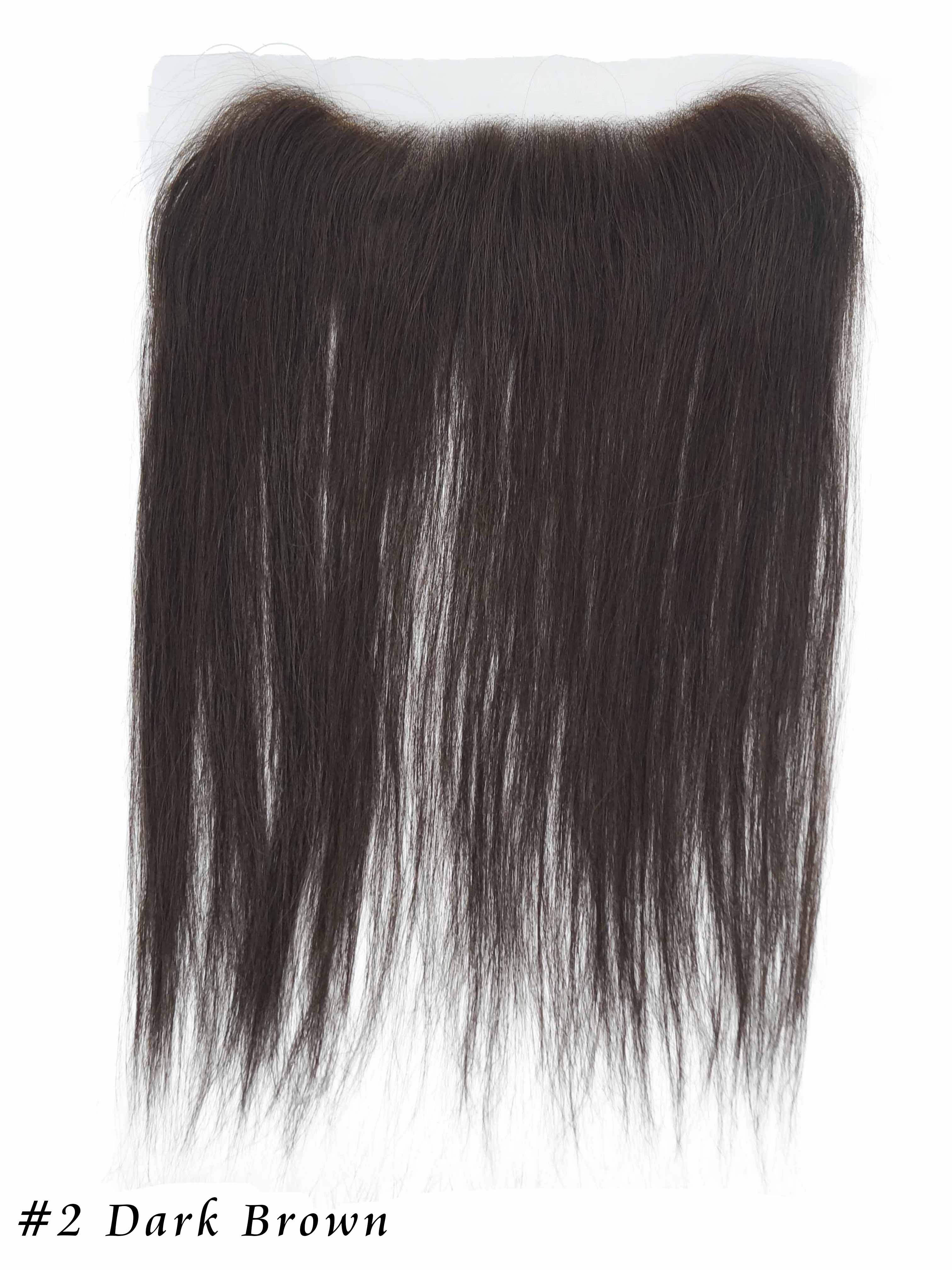 HD-Lace Frontal Hairlines Topper 100% Human Hair 28x4cm – Brilliantwigs