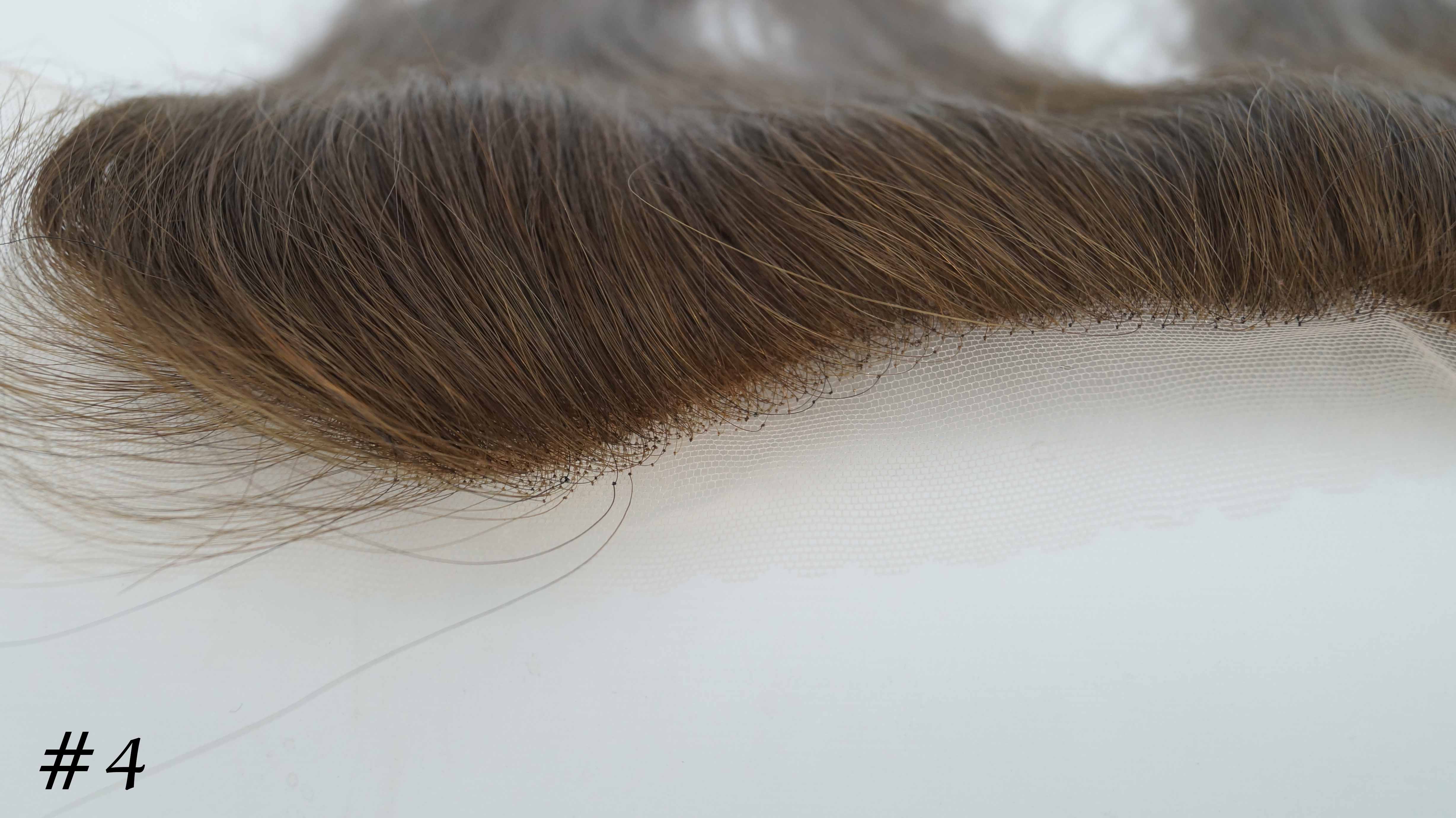 HD-Lace Frontal Hairlines Topper 100% Human Hair 28x4cm – Brilliantwigs